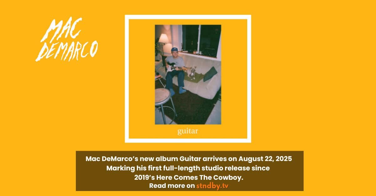 Mac DeMarco’s New Album "Guitar" | stndbytv